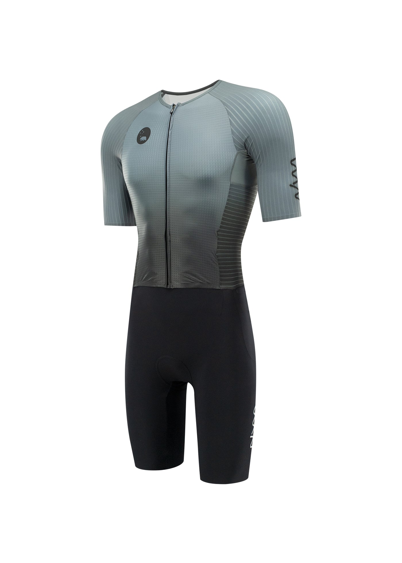 Men's CdA Aero Tri Suit - Gunmetal Gray