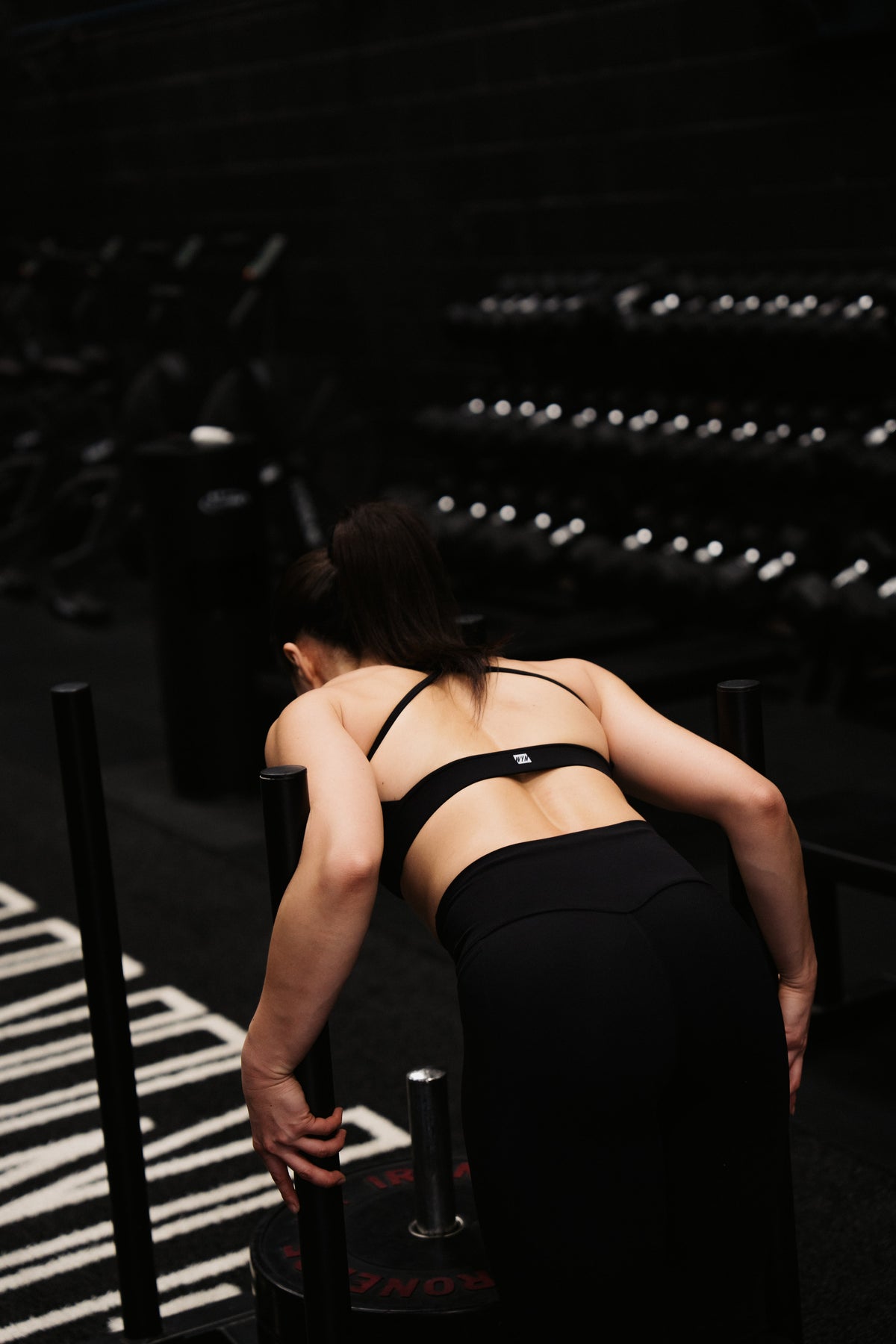 Women's Hybrid Bra - Race Red